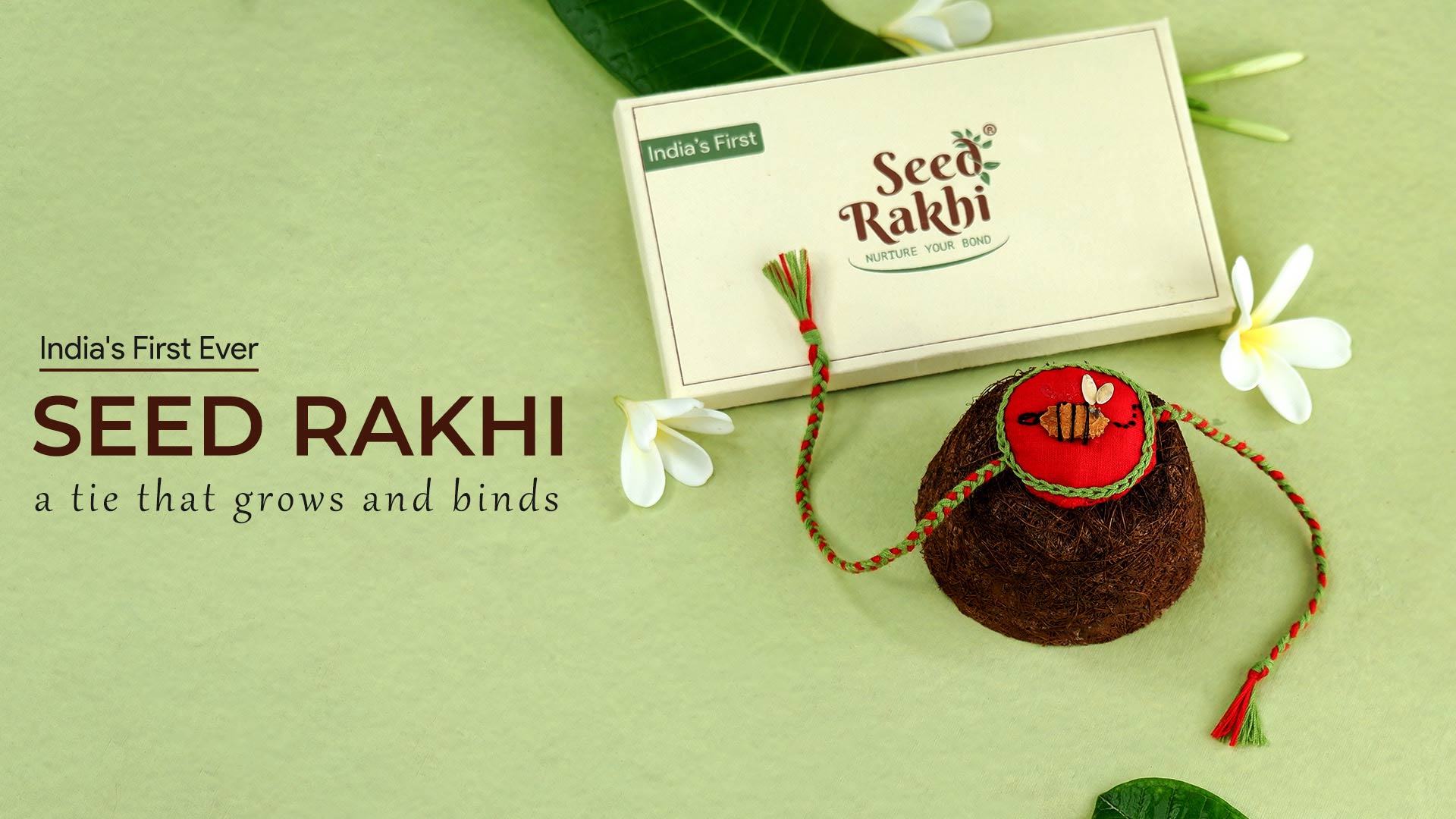 India's First Seed Rakhi ®- Buy Plantable Rakhis | This Raksha Bandhan