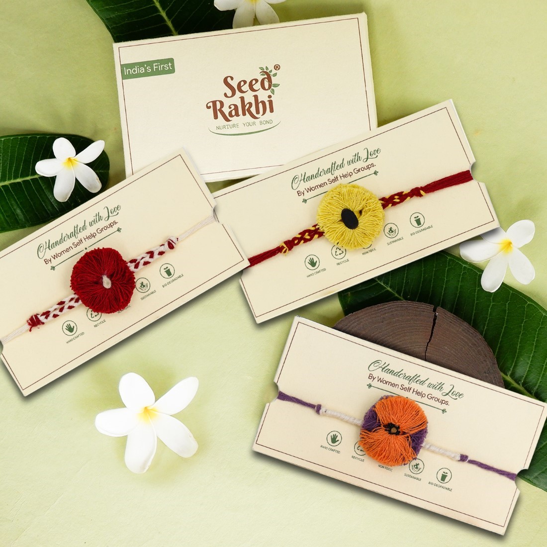 India's First Seed Rakhi ®- Buy Plantable Rakhis | This Raksha Bandhan